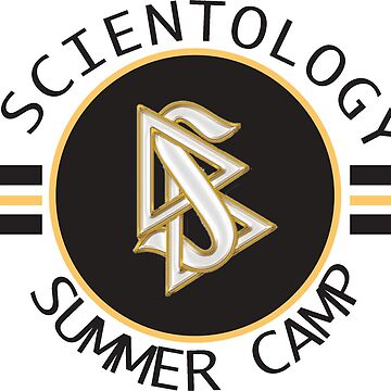 "Scientology Summer Camp" Sticker for Sale by bedarbirk | Redbubble