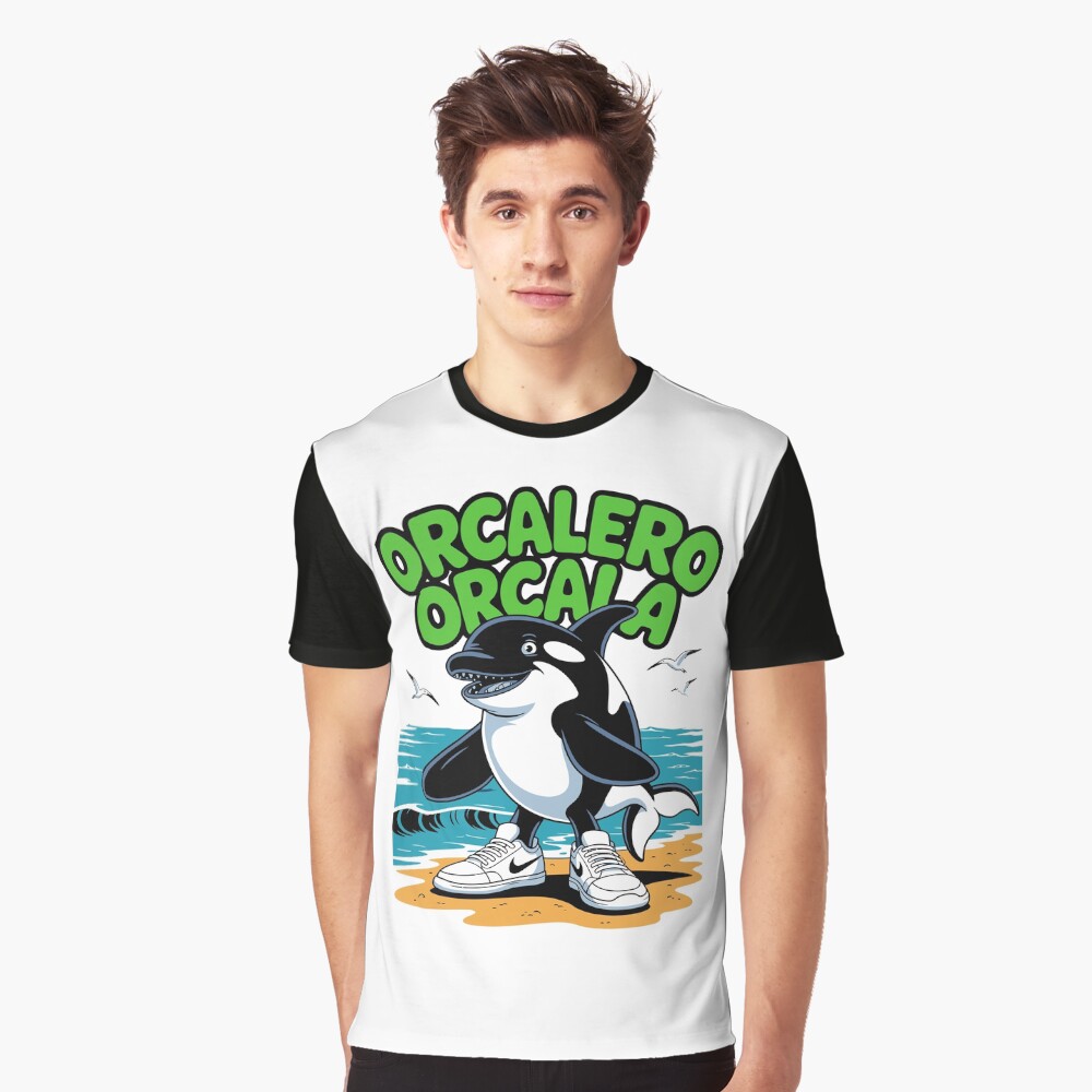 "Orcalero Orcala Beach Italian Brainrot Meme" Poster for Sale by ...