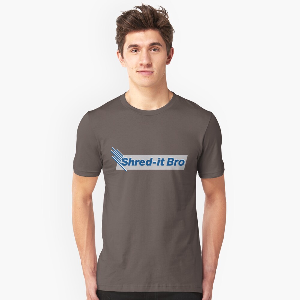 "Shred It Bro" T-shirt by HighAcademia | Redbubble
