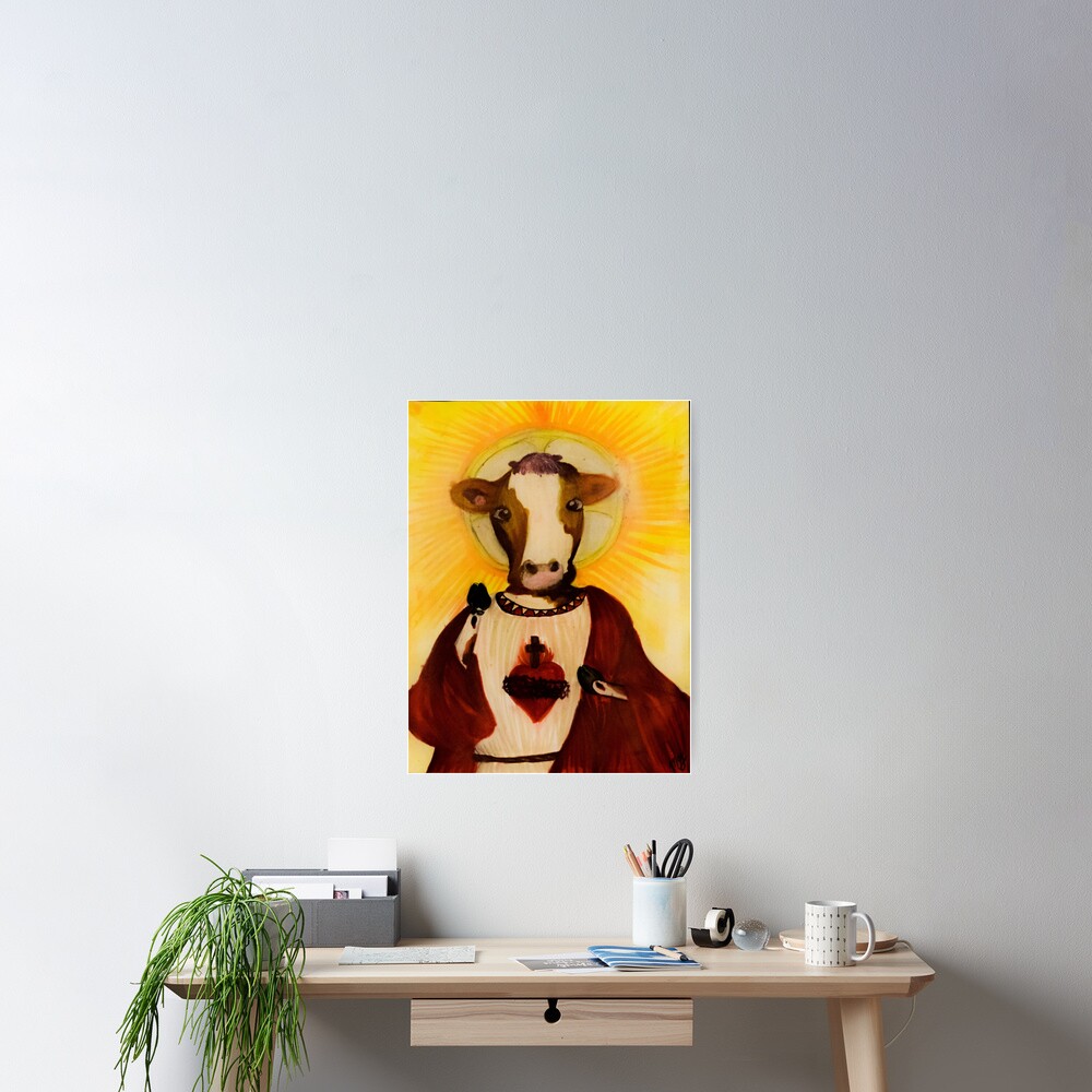 "Holy Cow" Poster by KaleidoscopeKai | Redbubble