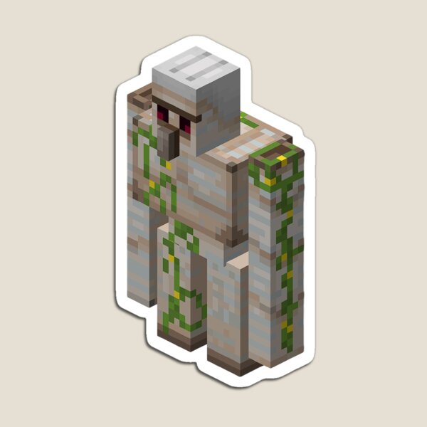 "Iron Golem from Minecraft" Magnet for Sale by Nadyos | Redbubble
