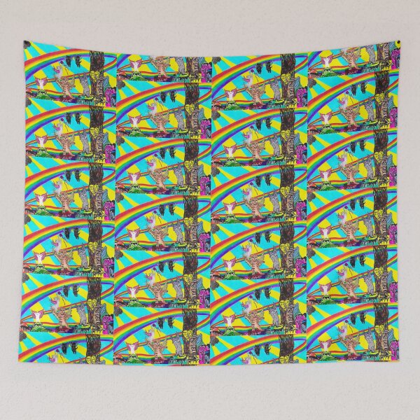 Rainbow Kittens Tapestries for Sale | Redbubble
