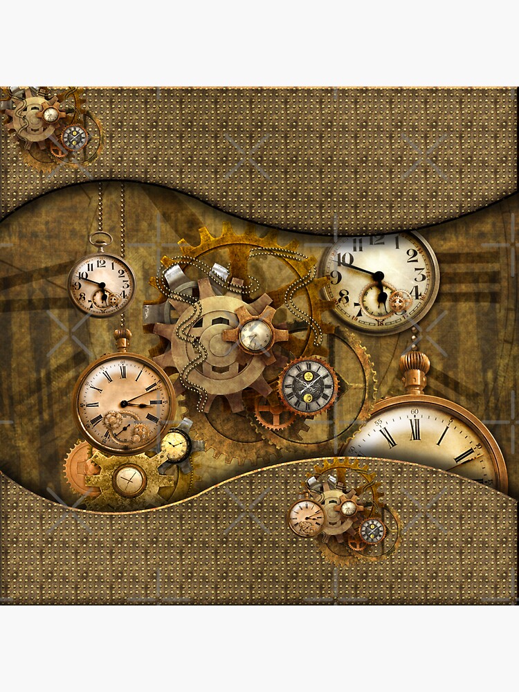 "Noble steampunk design" Sticker by nicky2342 | Redbubble