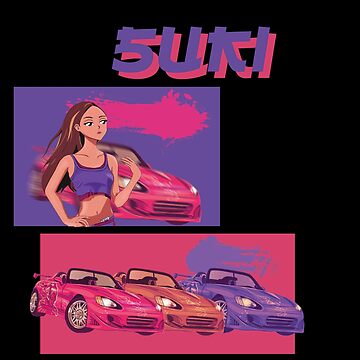 "Suki Fast and Furious" Sticker for Sale by violet-sunsets | Redbubble