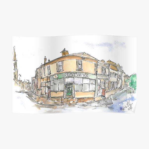 "Tynemouth Post Office" Poster by pulpit | Redbubble