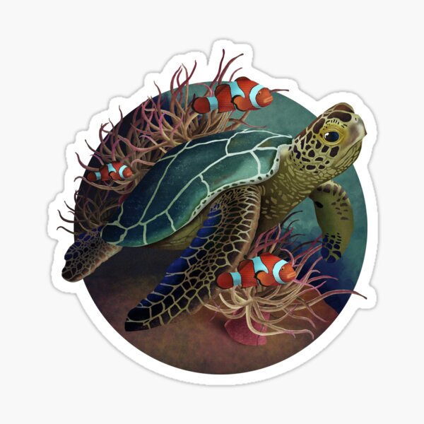 "Three Clowns and the Master Showman" Sticker by JenielsonDesign ...