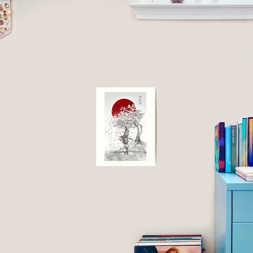 "Kireji - Cutting word" Art Print for Sale by marineloup-art | Redbubble