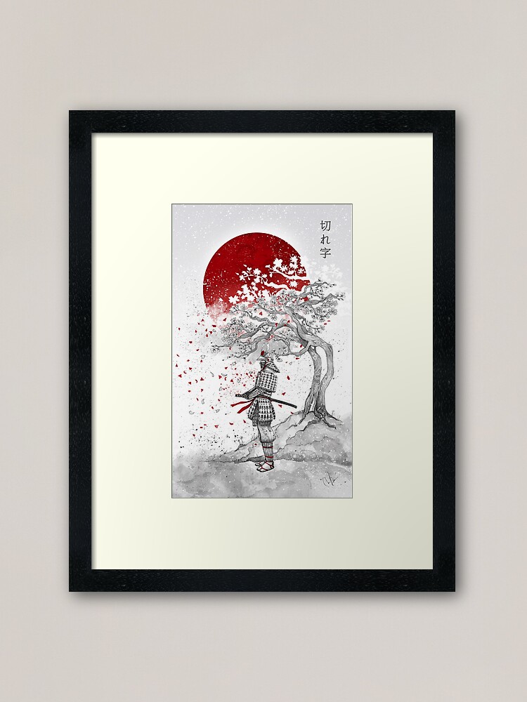 "Kireji - Cutting word" Framed Art Print for Sale by marineloup-art ...