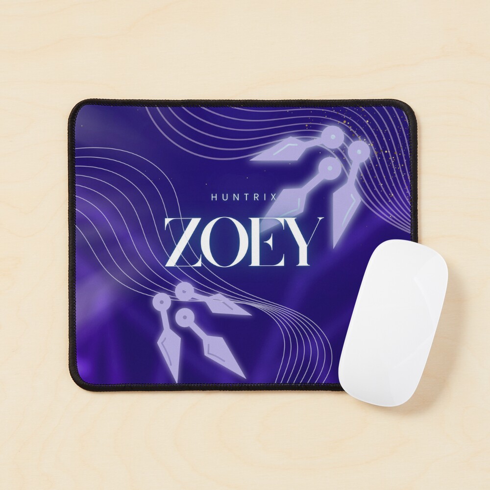 "HUNTRIX ZOEY- K-Pop Demon Hunter Inspired Collection" Sticker for Sale ...