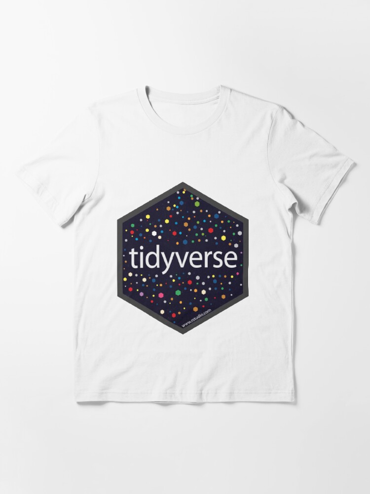 "tidyverse" T-shirt by taivop | Redbubble | ggplot t-shirts - ggplot2 t ...