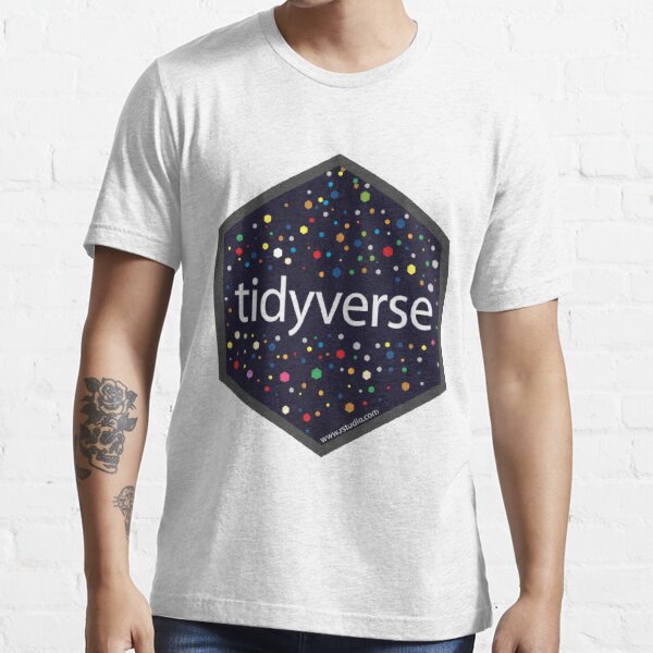 "tidyverse" T-shirt by taivop | Redbubble | ggplot t-shirts - ggplot2 t ...