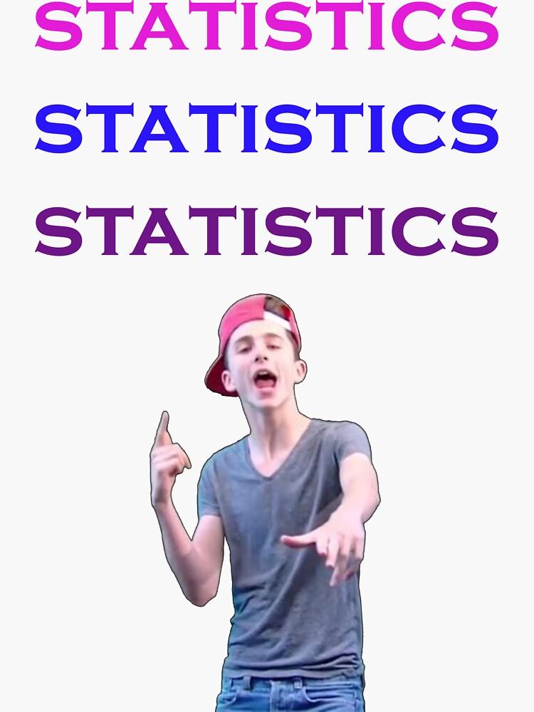 "Timothée Chalamet Statistics" Sticker by GabEsc | Redbubble