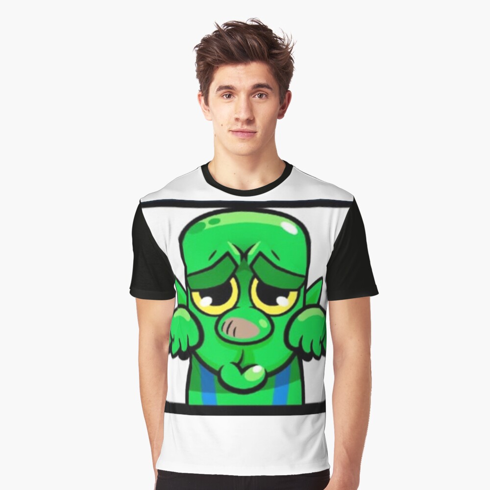 "Goblin Crying Emote Clash Royale T-Shirt" Sticker for Sale by ...