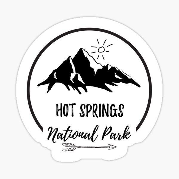 Hot Springs National Park Stickers | Redbubble