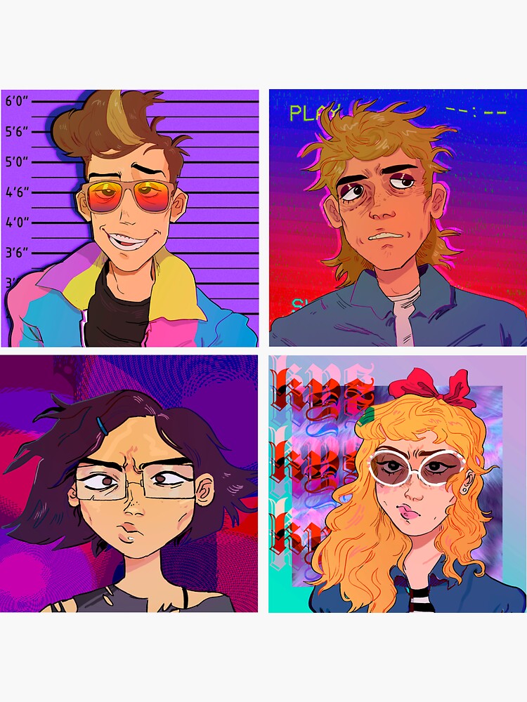 "Class of 198x" Sticker by snowpi | Redbubble