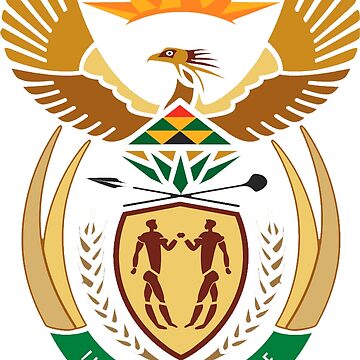 "South Africa Emblem " Art Board Print for Sale by Martstore | Redbubble