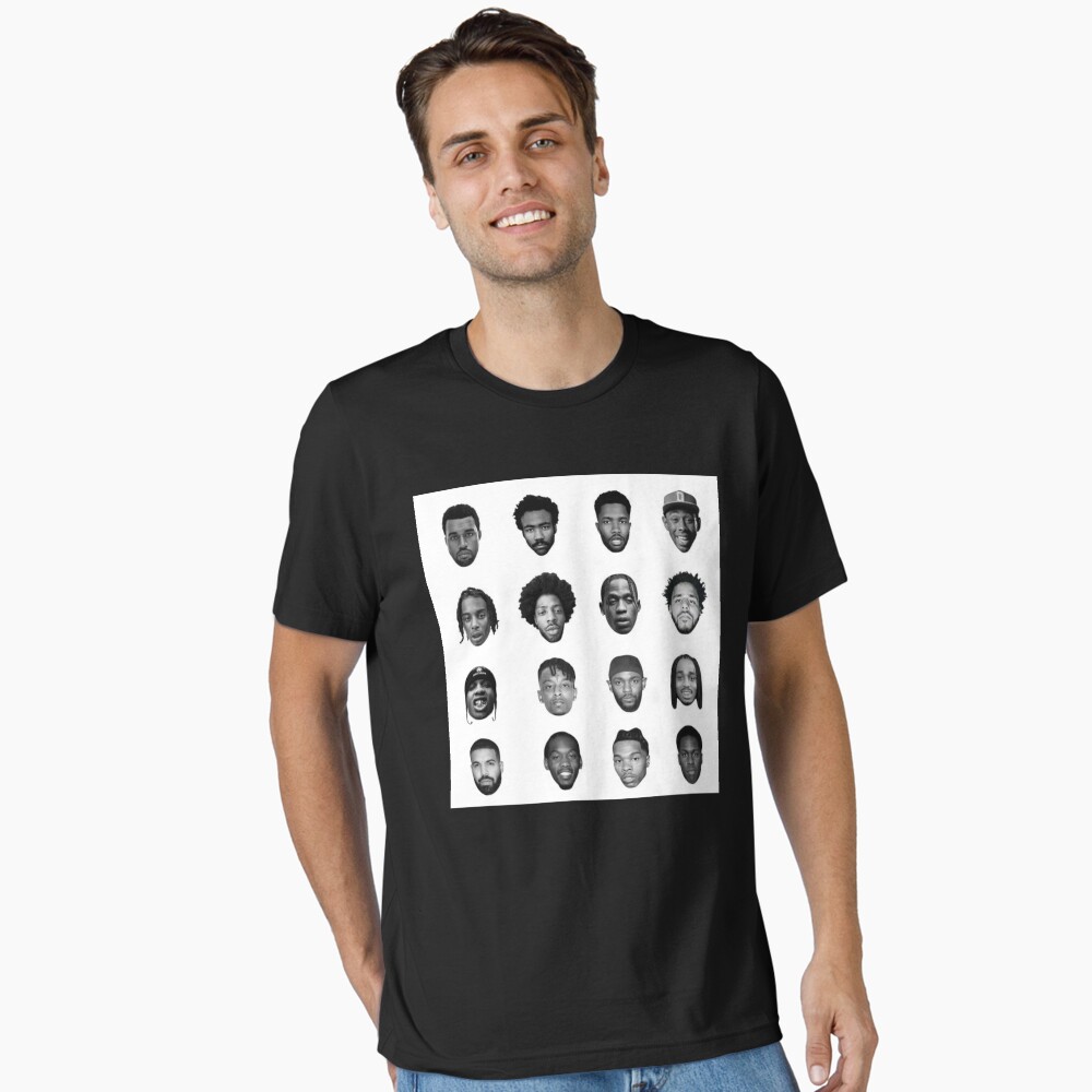 "rappers collage " Sticker for Sale by DemiGrande | Redbubble