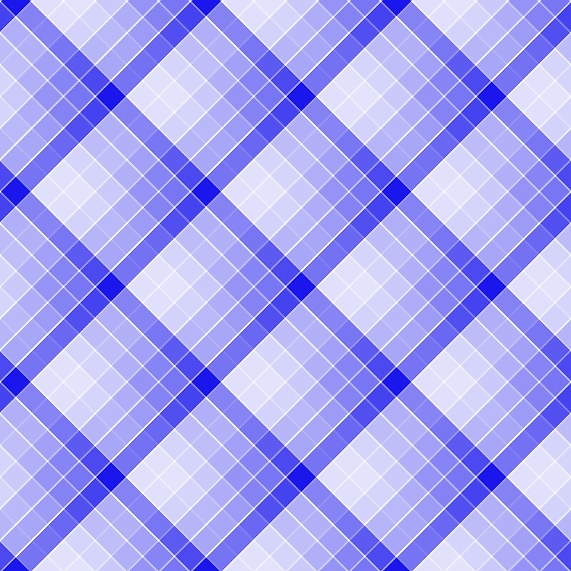 "Navy Blue Geometric Squares Diagonal Check Tablecloth" by podartist ...