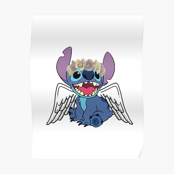 "Stitch - Tumblr - Aes" Poster by dog8787 | Redbubble