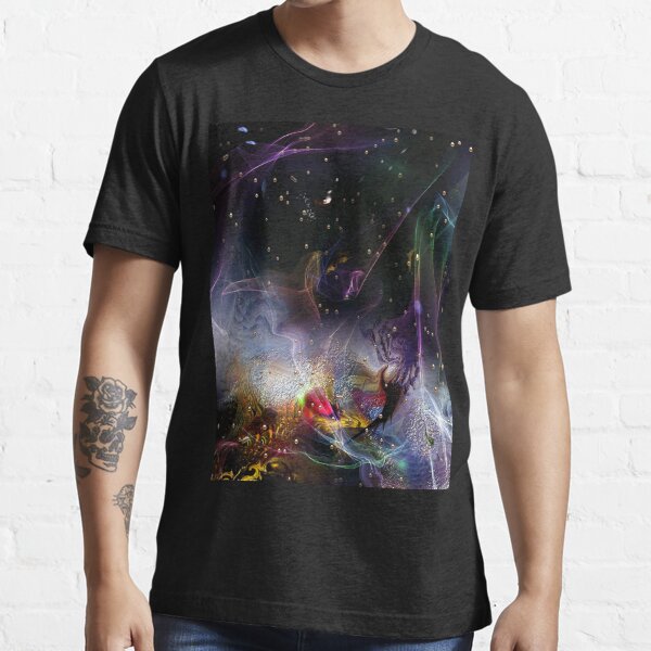 "Cosmic Abstract Black 2" T-shirt by runati | Redbubble