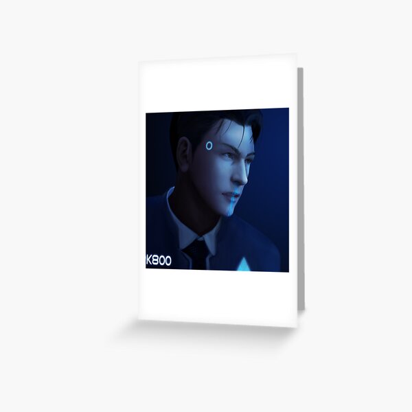"Connor RK800 - the android sent by CyberLife" Greeting Card for Sale ...