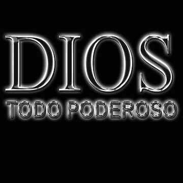 Pegatina for Sale con la obra «Dios Todo Poderoso. Dios Todopoderoso ...