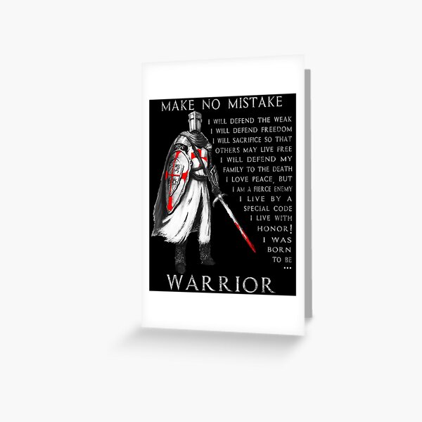"Knights Templar Message" Greeting Card for Sale by LeNew | Redbubble