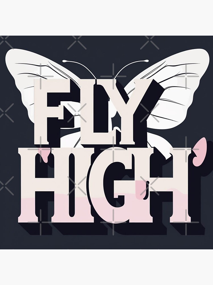 "Fly High Butterfly – by PamLeeDesign" Sticker for Sale by pamleedesign ...