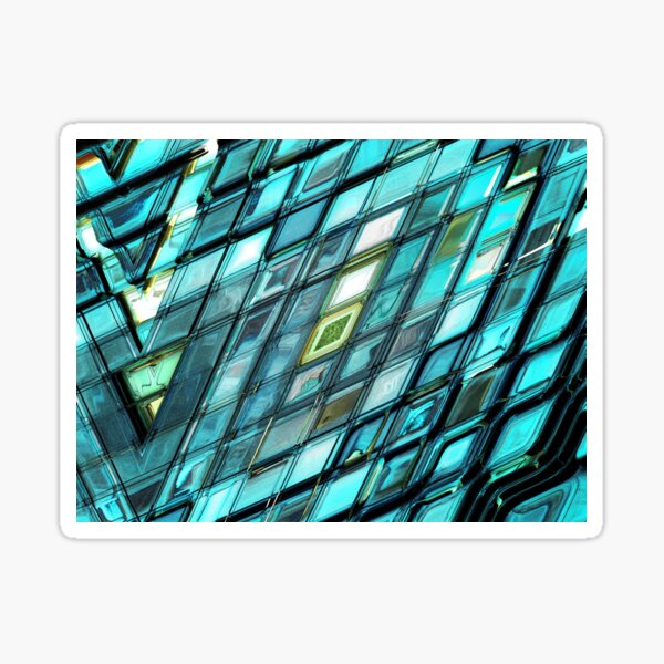 "Double Perspective" Sticker by dsm9901 | Redbubble