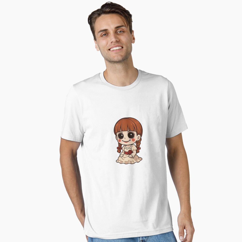"Chibi Annabelle Cute Horror Doll PNG" Sticker for Sale by dzicon22 ...
