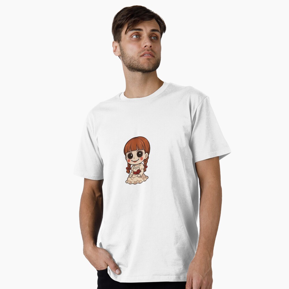"Chibi Annabelle Cute Horror Doll PNG" Sticker for Sale by dzicon22 ...
