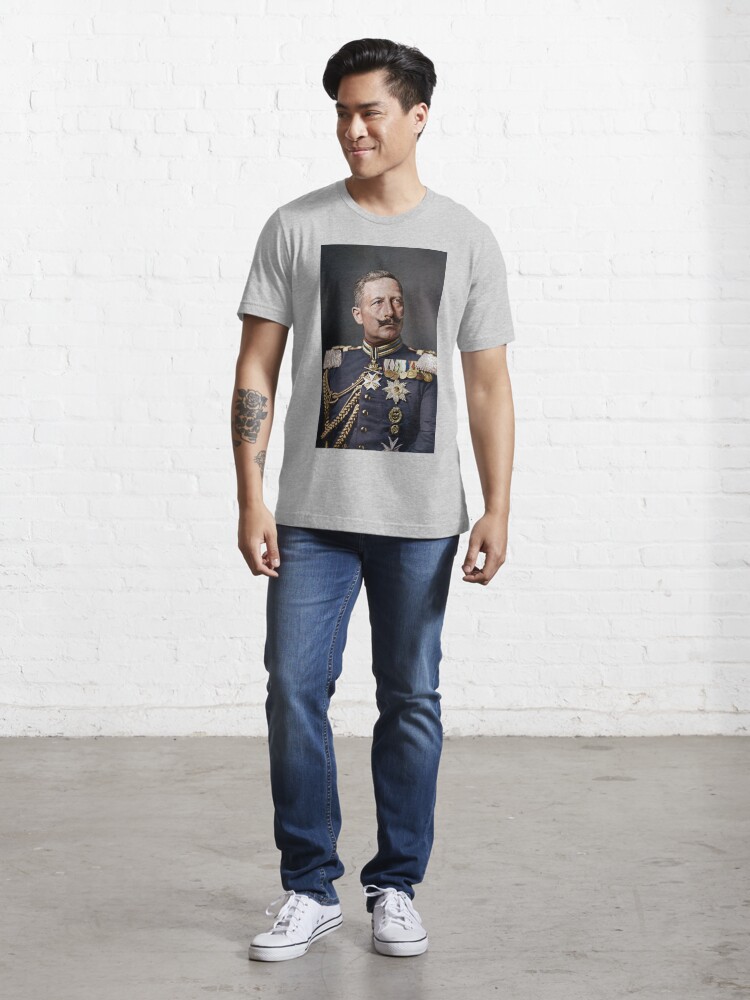 "Kaiser Wilhelm II, 1908 colorized" T-shirt for Sale by KAI-Studio ...