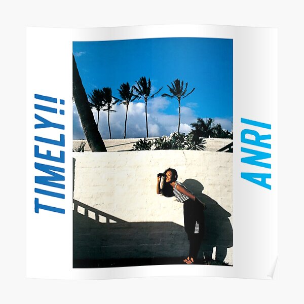 "Timely!! (1983) | Anri" Poster for Sale by muwumbe | Redbubble