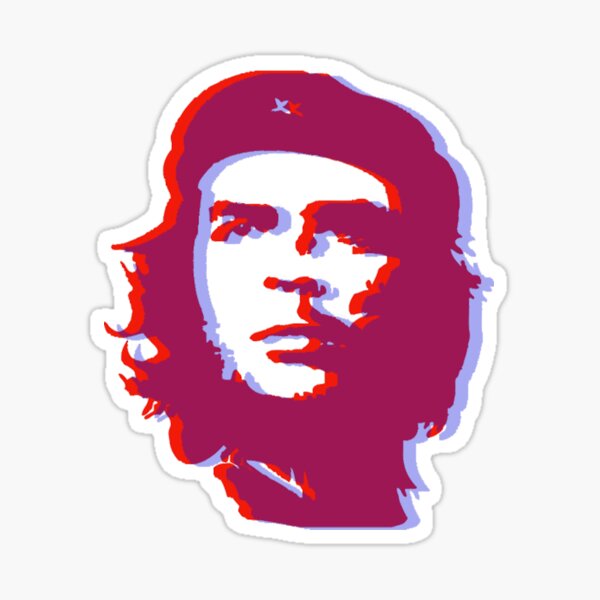 "Purple Che " Sticker by Flashboy | Redbubble