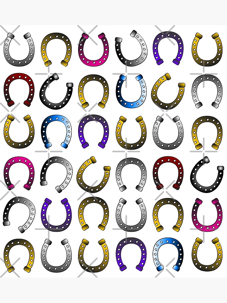 Horseshoe Pattern Printable