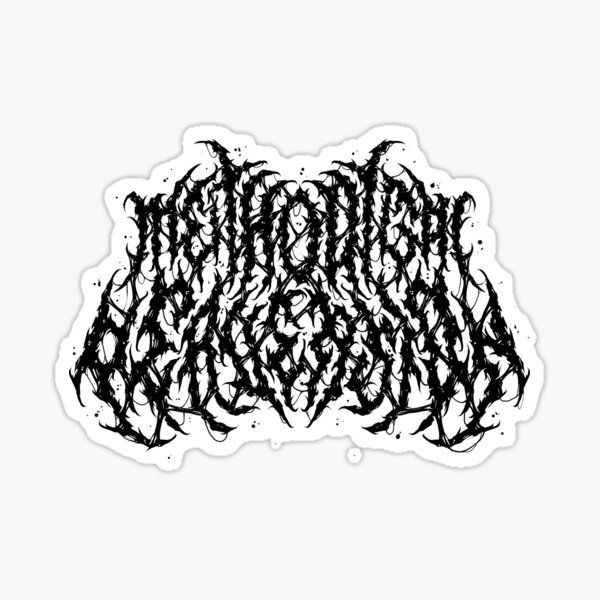 "Methodical Perversion - Black Logo" Sticker by MethodOfficial | Redbubble