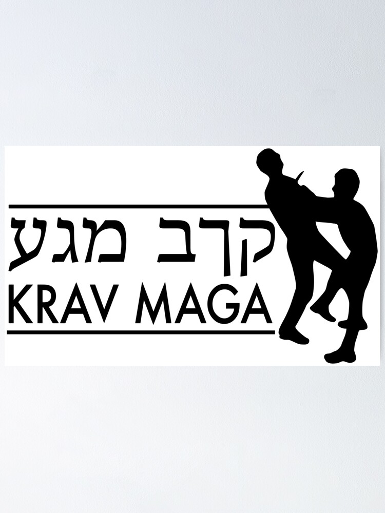 "Krav Maga" Poster for Sale by Vectorqueen | Redbubble