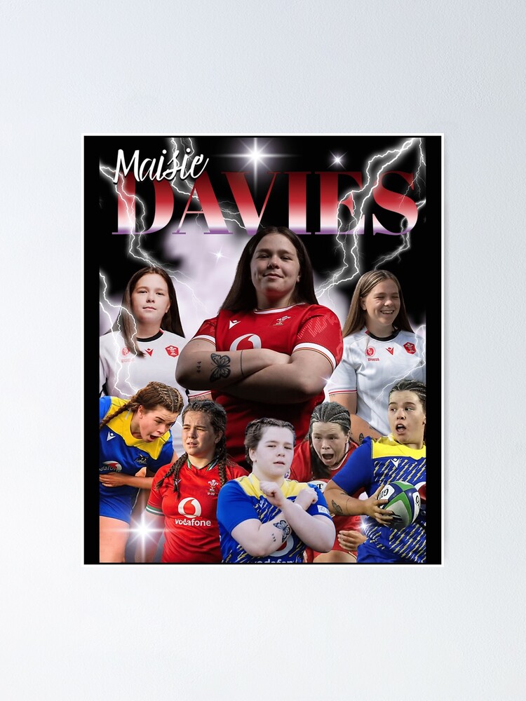 "Maisie Davies Cymru Wales Women'S Rugby " Poster for Sale by ...