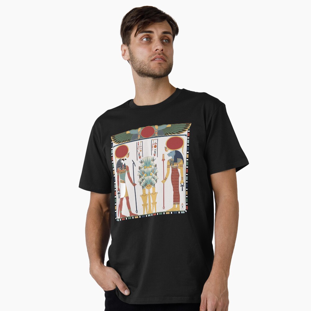 "Ra and Sekhmet" Sticker for Sale by Aakheperure | Redbubble