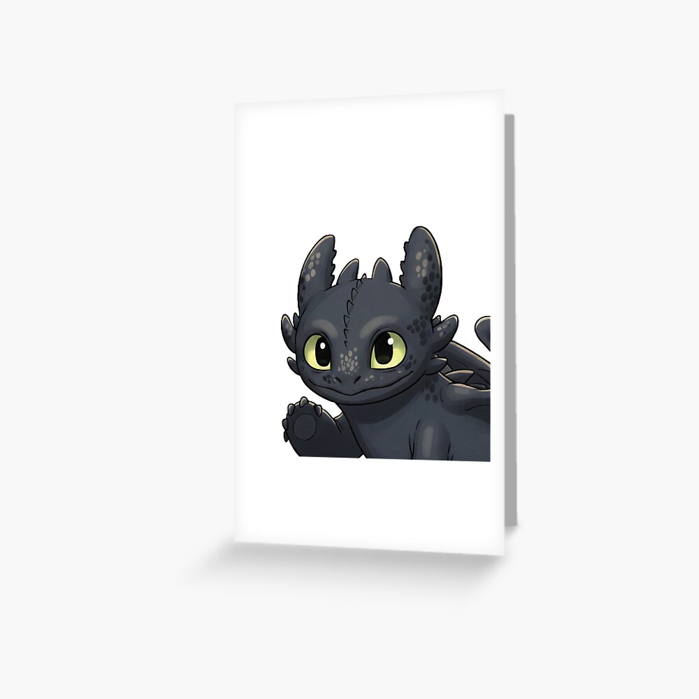 "Toothless Saying Hi" Sticker for Sale by LazLLoW | Redbubble
