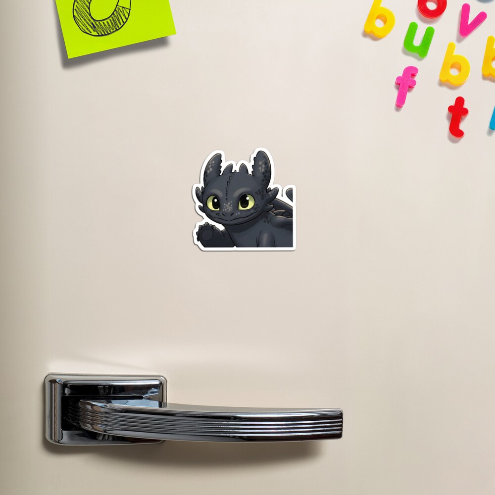 "Toothless Saying Hi" Sticker for Sale by LazLLoW | Redbubble