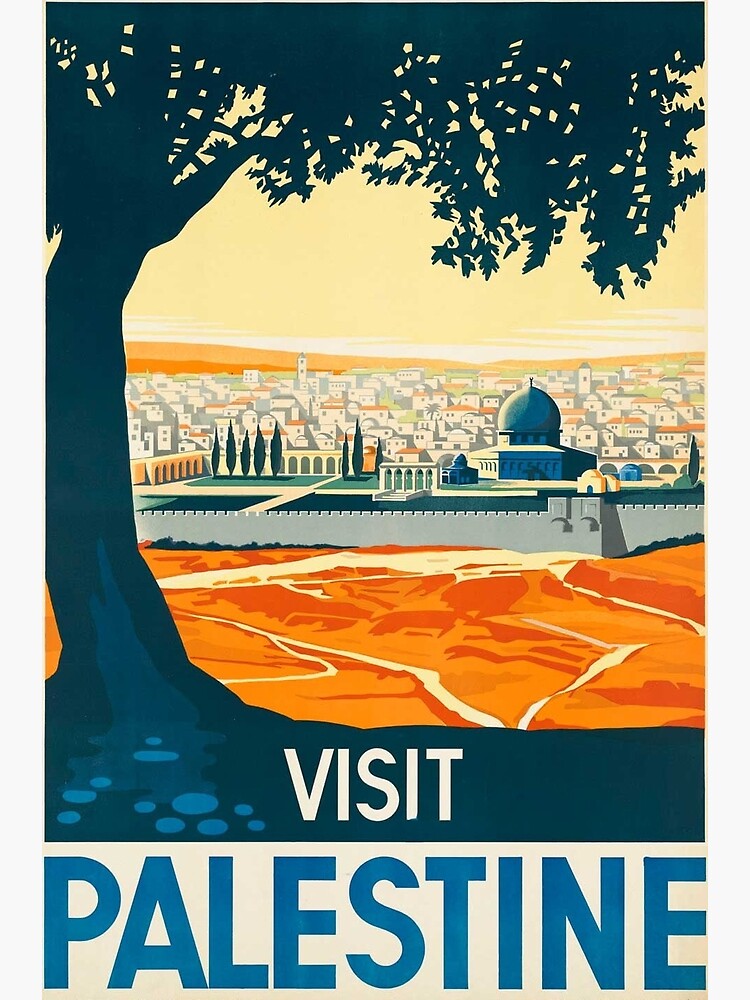 "Visit Palestine Poster" Poster for Sale by Martstore | Redbubble