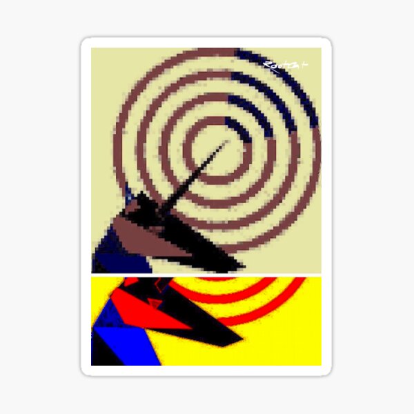 "Unikorn 999 WFiiEFF by RootCat" Sticker for Sale by Grimm-Land | Redbubble