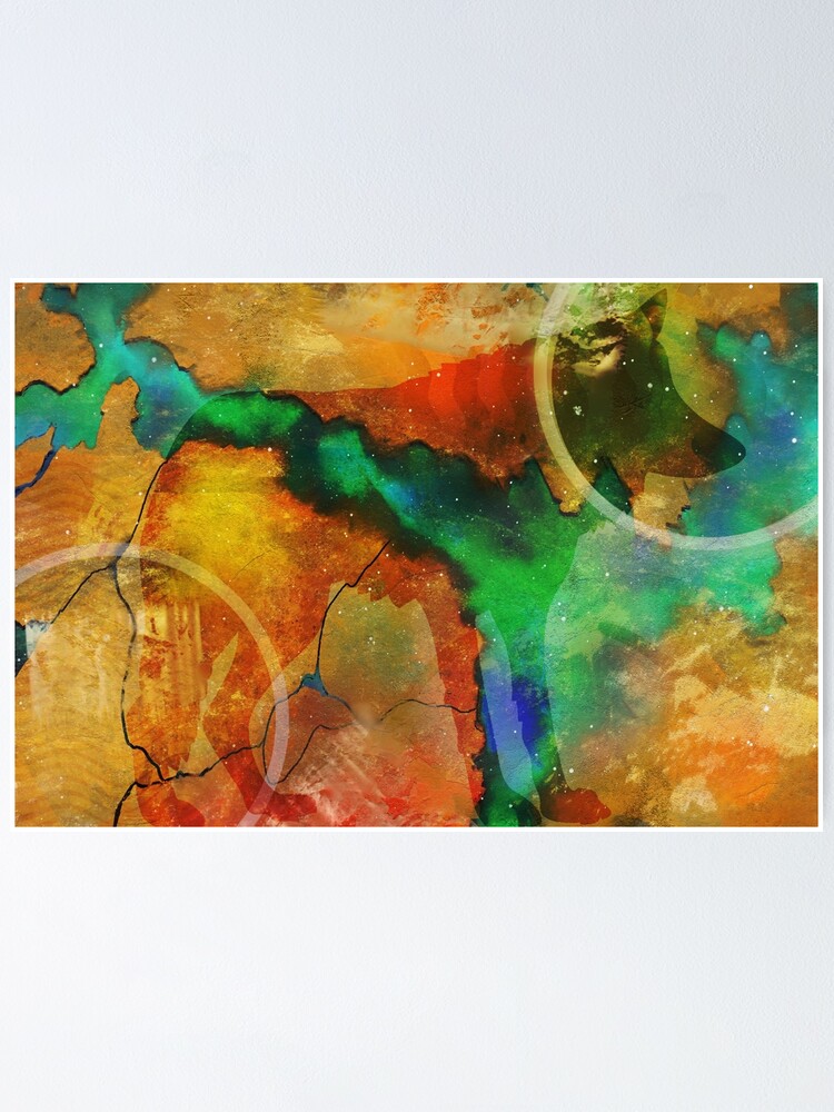 "Dreamwalker | Abstract Wolf Painting | art by TNArtist: Brett Tadlock ...