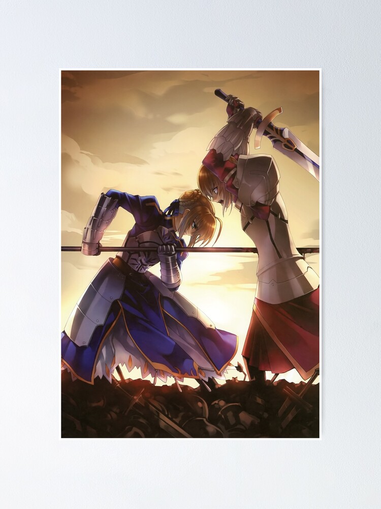 "The Battle of Camlann" Poster for Sale by xEMIYA | Redbubble