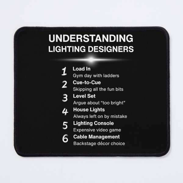 Stage Lighting Dimmer Beach Mouse Pads & Desk Mats for Sale | Redbubble