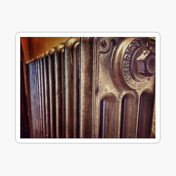 "Antique Radiator Heater" Sticker for Sale by l-g-smith | Redbubble