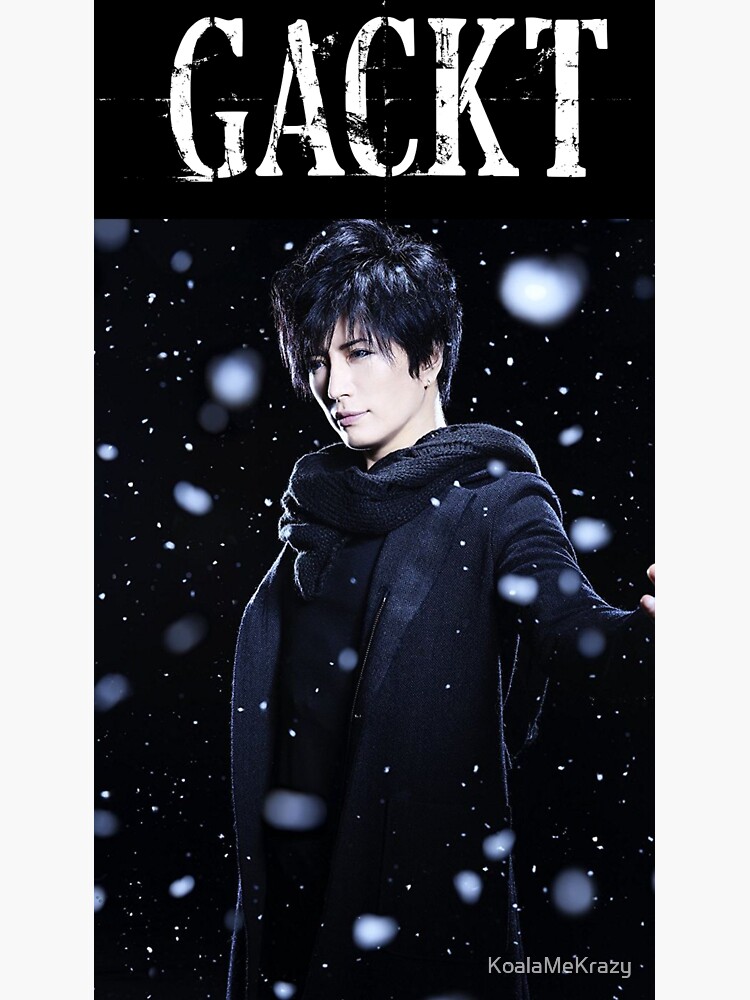 "Gackt Snowfall" Sticker by KoalaMeKrazy | Redbubble