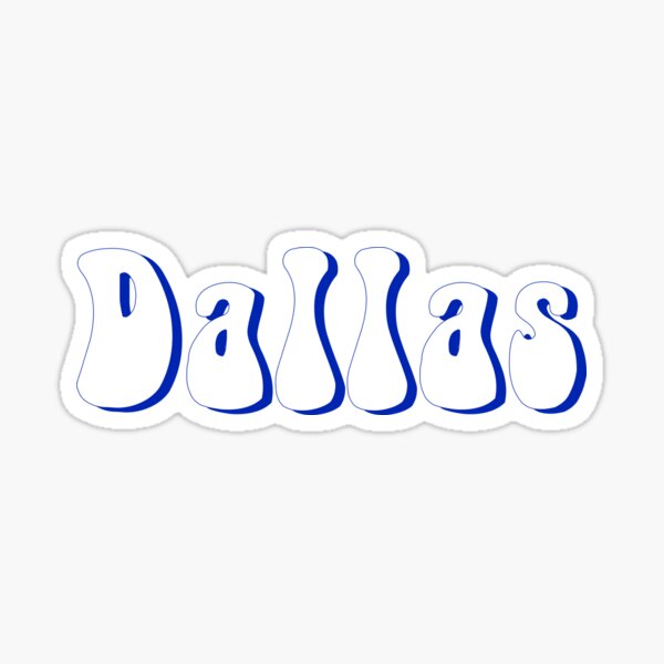 "Dallas - SMU" Sticker for Sale by carolineophoto | Redbubble