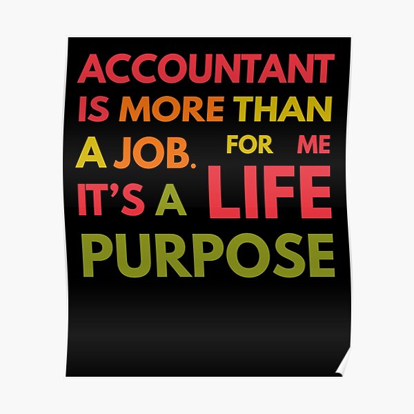 Chartered Accountant Posters | Redbubble